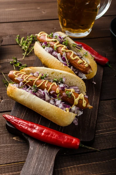 All beef dogs variations Stock Photo by ©Peteer 74350375