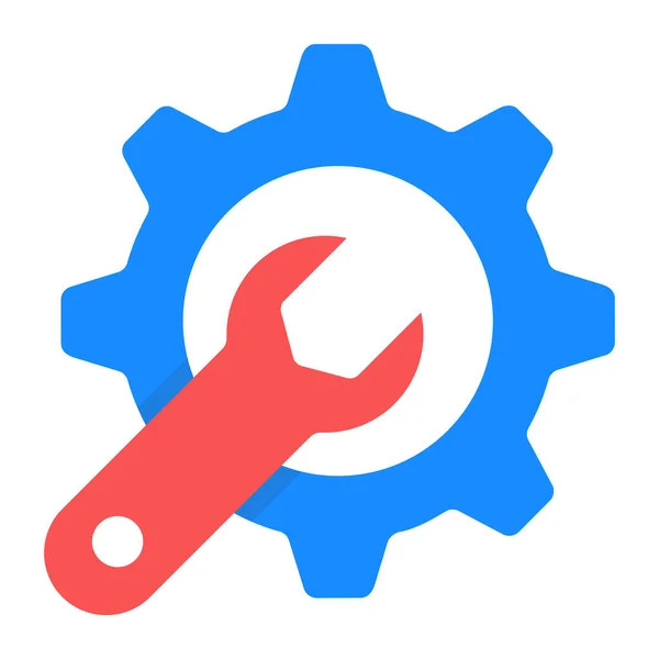 Basic Rgbgear Spanner Technical Tools Icon Stock Vector by ...