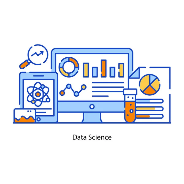 Data Scientist Cartoon Vector Illustration Stock Vector by ...