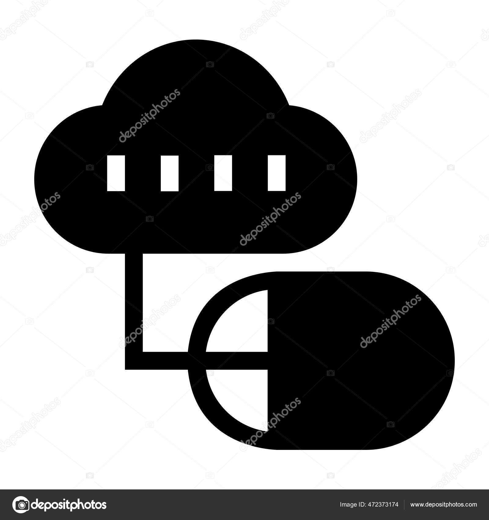 Cloud Computing Simple Design Stock Vector by ©smashingstocks 472373174