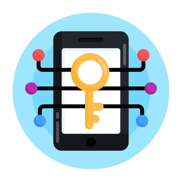 Smartphone Mobile Phone Wifi Vector Illustration Stock Vector Image by ...