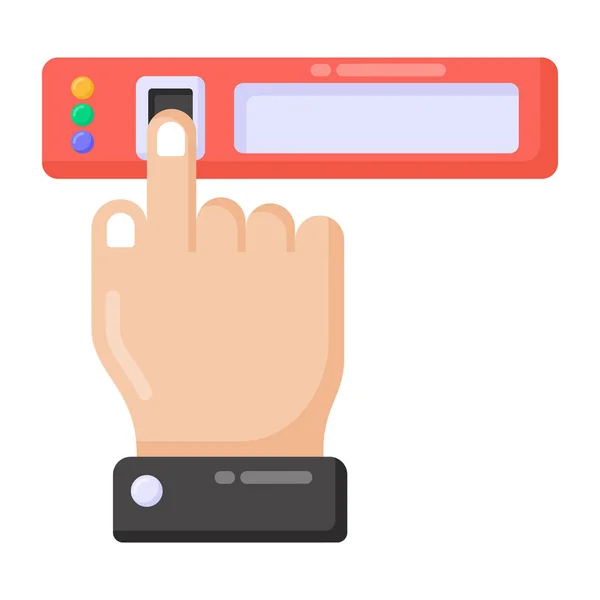 Hand Finger Cursor Icon Outline Call Vector Icons Web Design Stock ...