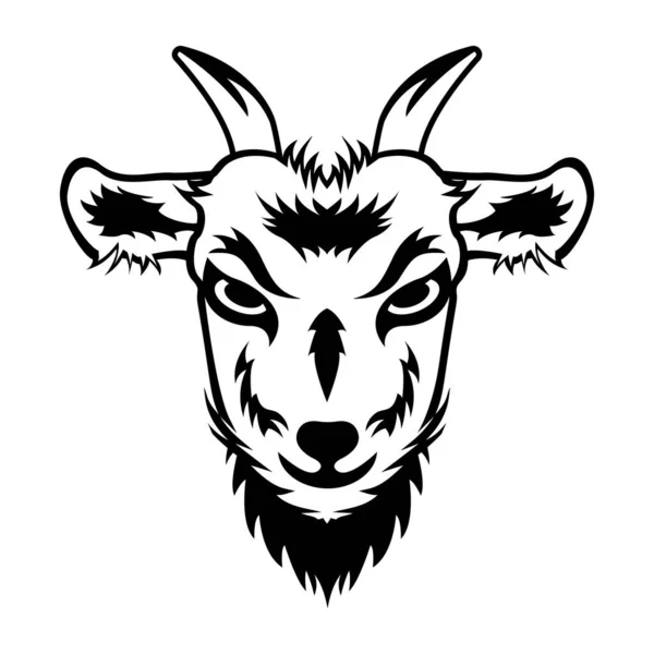 Logo kambing Vektor Stok, Ilustrasi Logo kambing Bebas Royalti ...