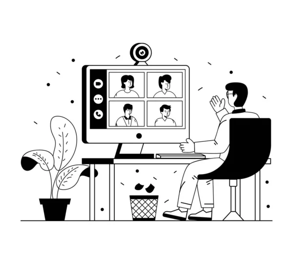 9,806,166 Office setup cartoon Vector Images | Depositphotos