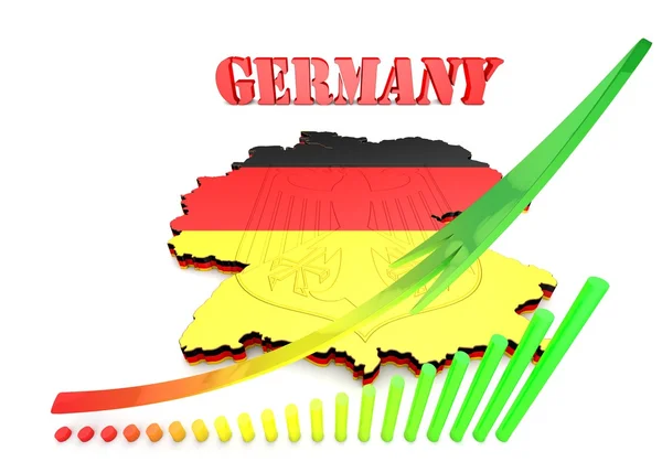 Almanya almanya haritası Stock-Vektorbilder | Depositphotos