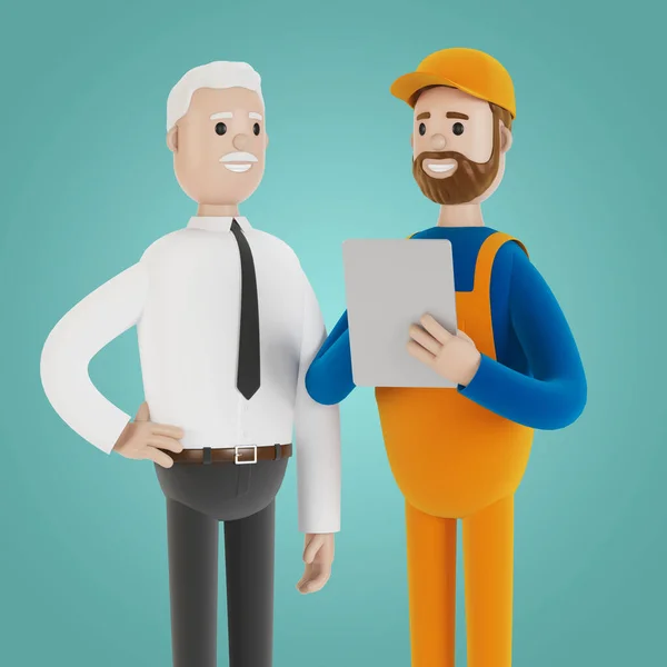 Customer and the builder Stock Photos, Royalty Free Customer and the ...