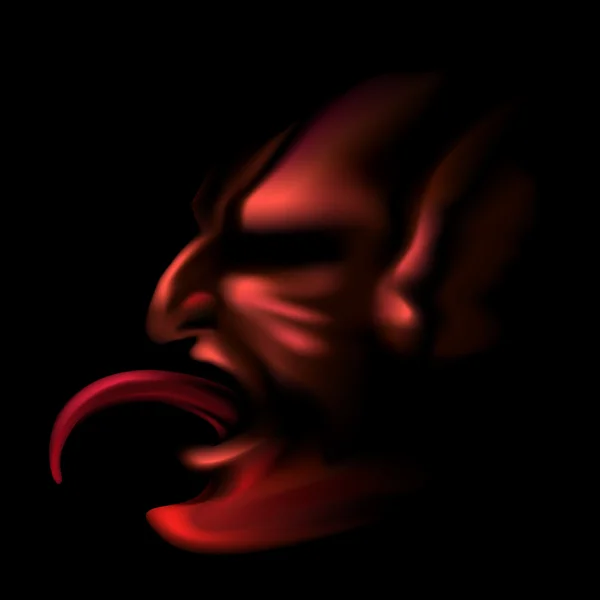 Devil with Stick Out Tongue - Stock Image - Everypixel