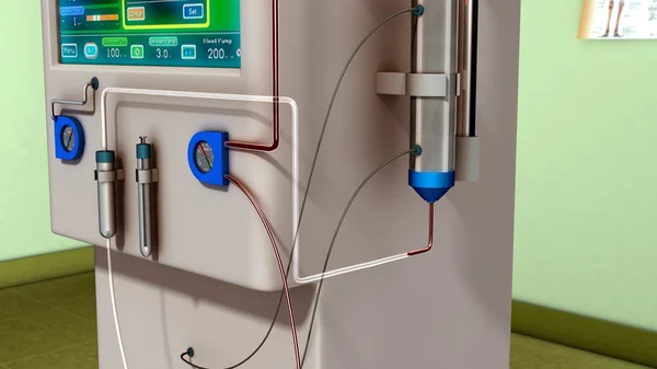Hemodialysis, blood purification machine Stock Photo by ©sciencepics ...