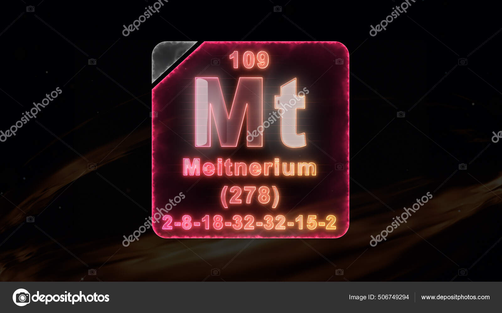 Element 109 On Table