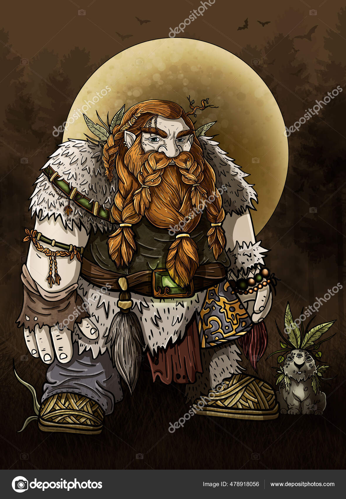 Braided Beard Dwarf