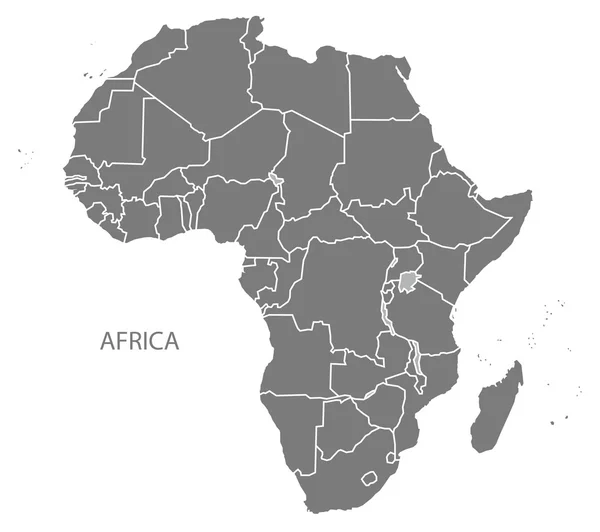Blank Eastern Africa Map