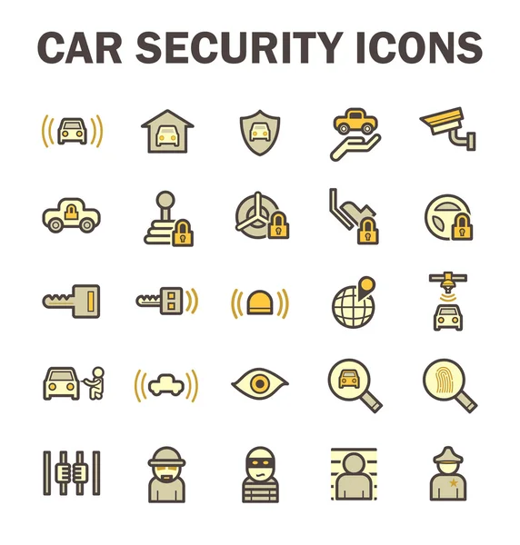 Car security icon Stock Vector Image by ©roncivil #168267366