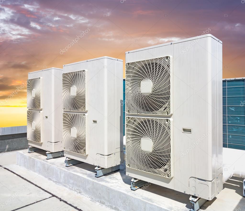 Air compressor machine Stock Photo by ©roncivil 121327918