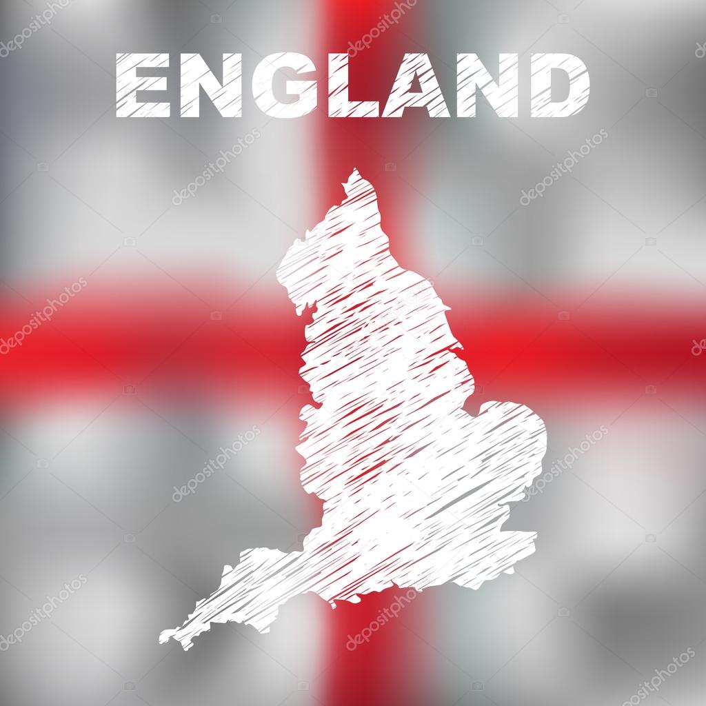 English Abstract Map Stock Vector by ©KronaLux 119478522