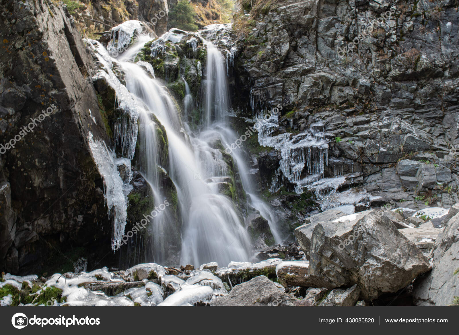 Second Waterfall Ayusai Gorge Stock Photo by ©Rino_Stein 438080820