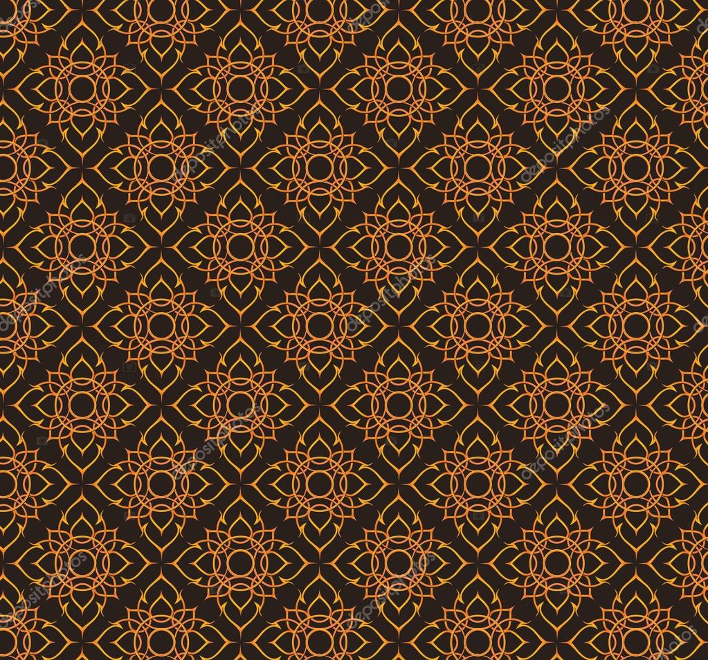 Thai pattern background — Stock Vector © thana_keng #53881939