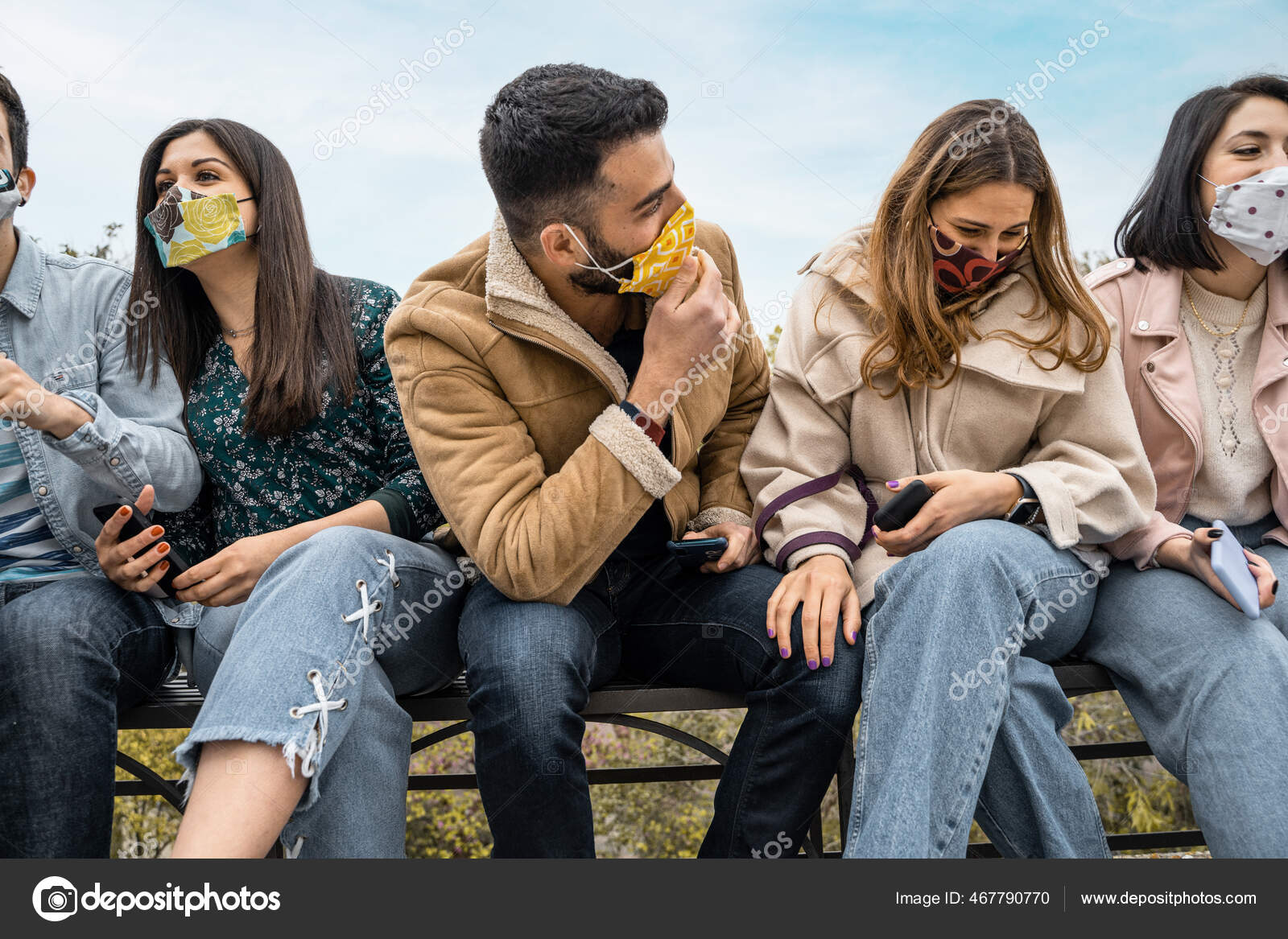 Group Of People Talking Face To Face