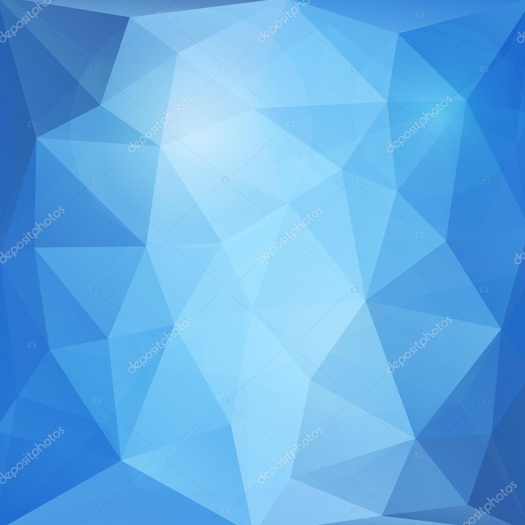 Abstract Blue Geometrical Background Stock Vector by ©msanca 61553711