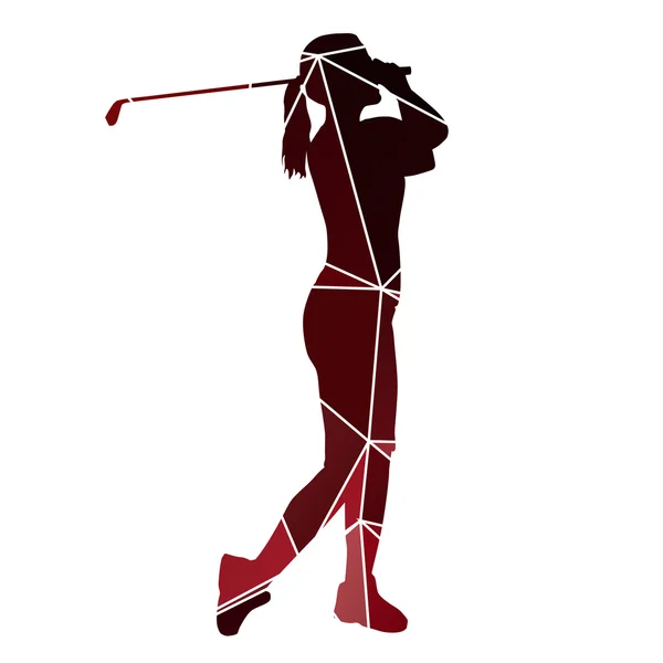 Lady golfer, Royalty-free Lady golfer Vector Images & Drawings ...