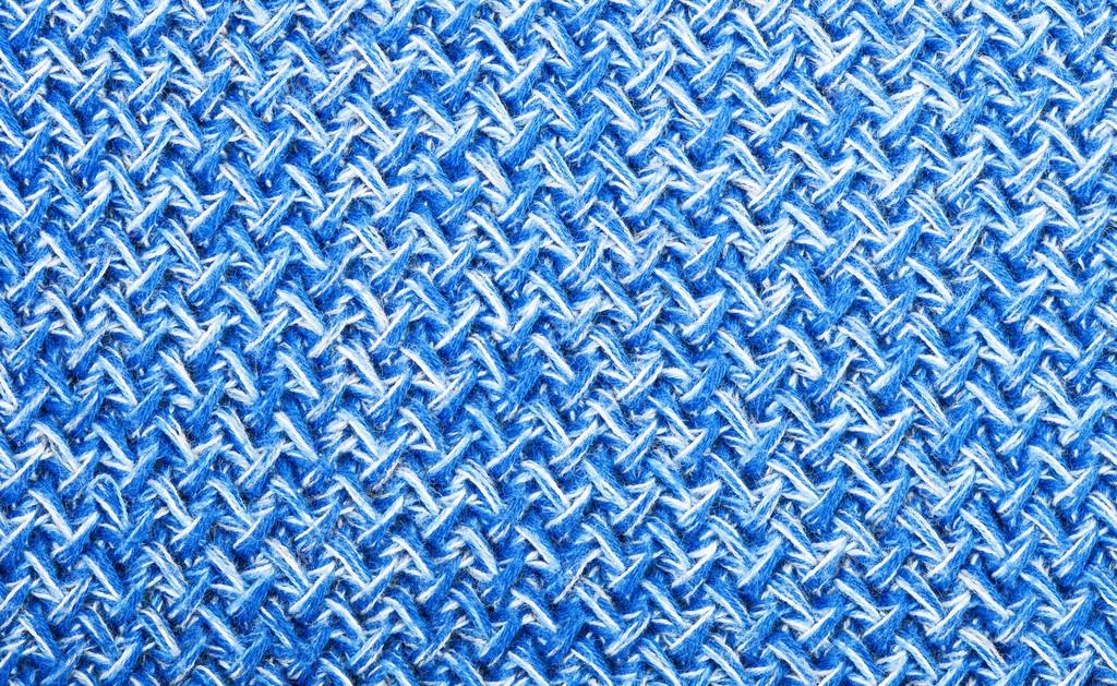 Blue Wool Fabric