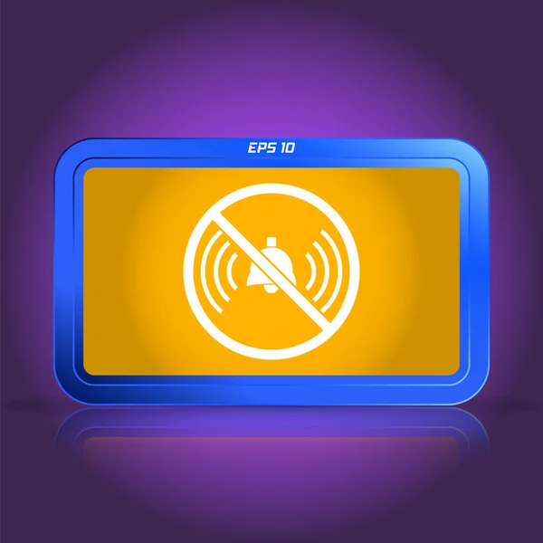 Turn off Phone Ringer Icon Stock Vector Image by ©Weikraft88 #56998081