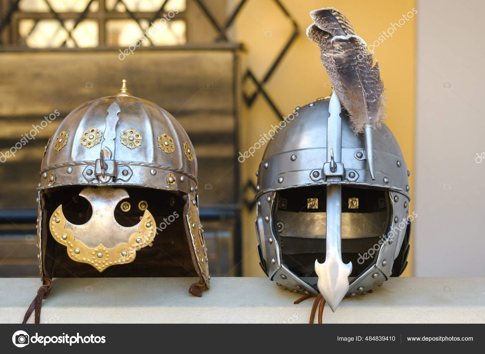 Medieval Bird Helmets