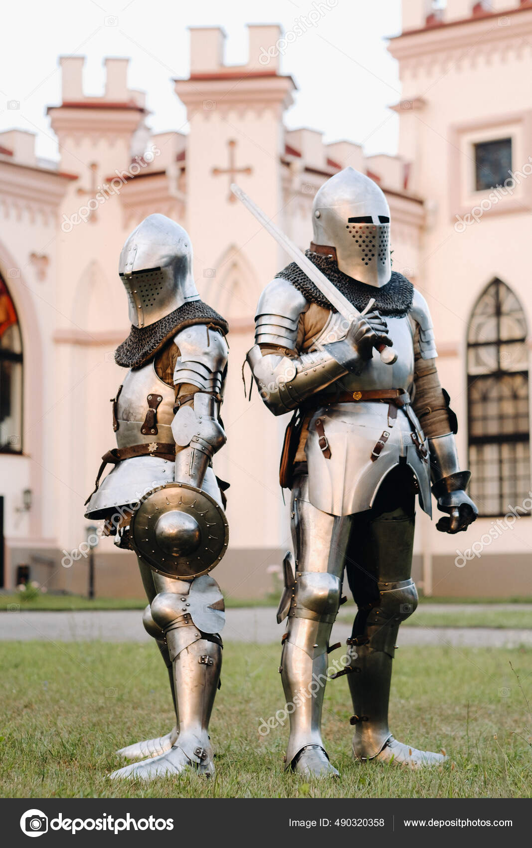 Medieval Knights Armor Wallpaper