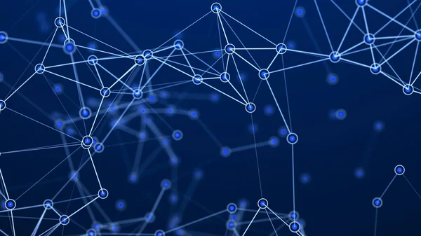 Abstract Digital Connection Dots Technology Background Network Connection Structure Plexus Stock ...