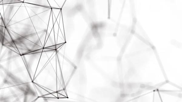 Abstract digital connection dots. Technology background. Network connection structure. Plexus ...