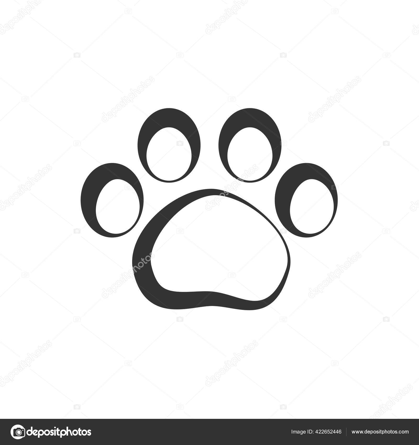 Pootafdruk Clipart Omtrek Pagina 4 | Gratis Vectors En Illustraties