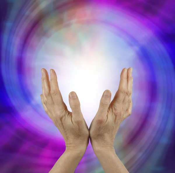 Sending healing energy — Stock Photo © Healing63 #111280602