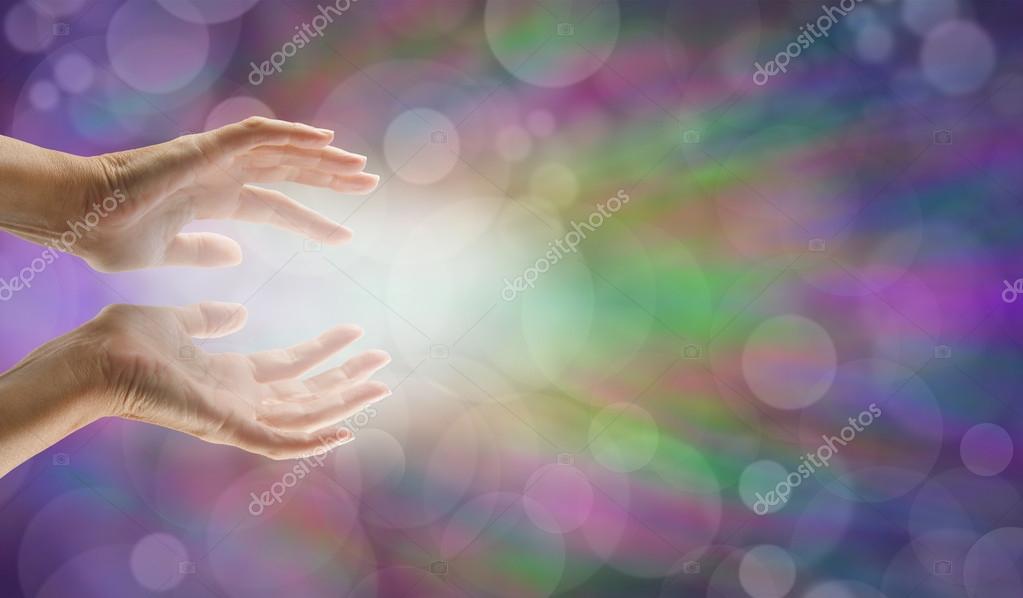 Sending distant healing — Stock Photo © Healing63 #53991227