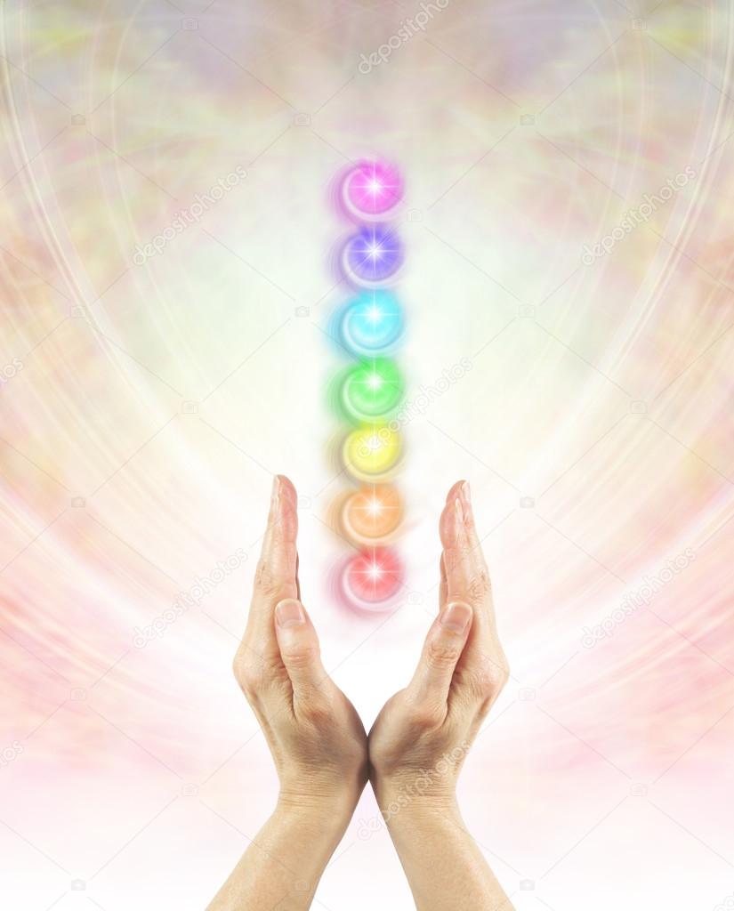 Channeling Chakra Healing Energy — Stock Photo © Healing63 #88785122