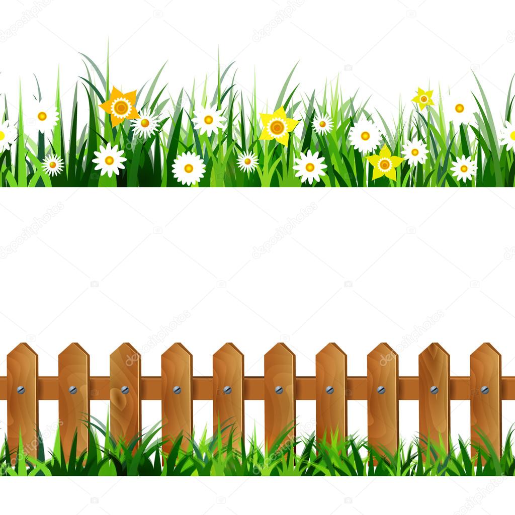 Fence Border Clipart Fence Border Vector Art, Icons, And Graphics For
