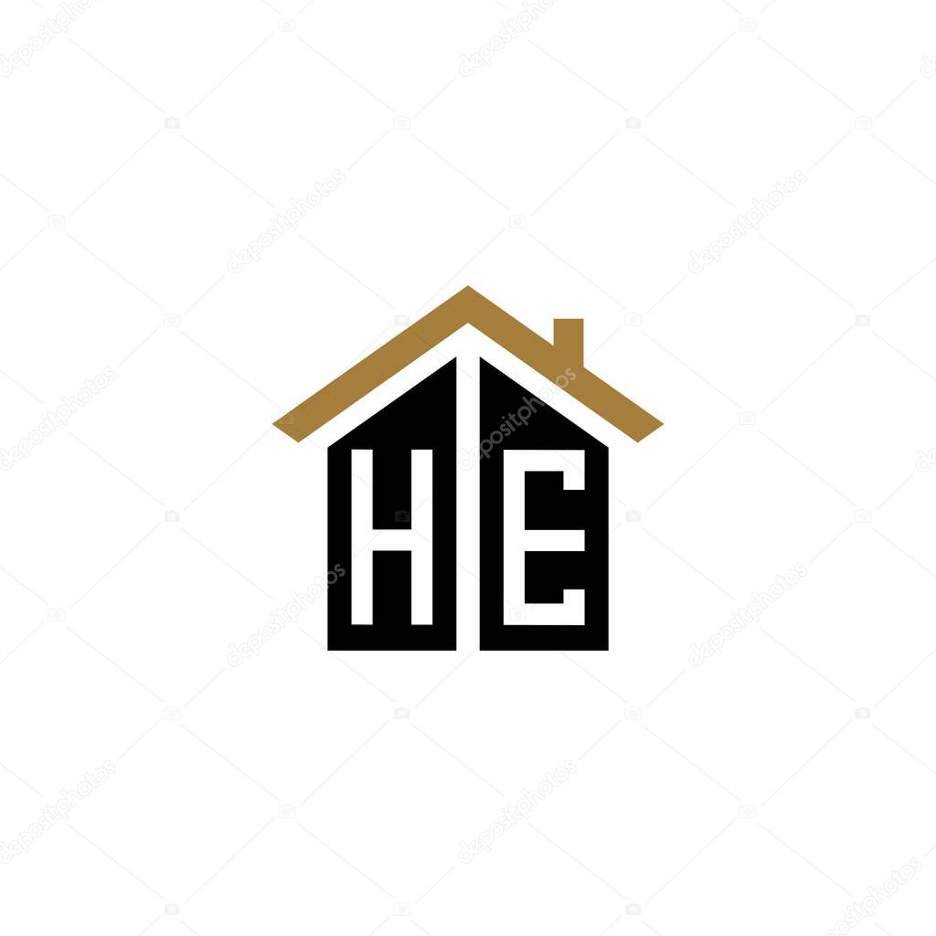 El diseño del logotipo del hogar vector de lujo 2022