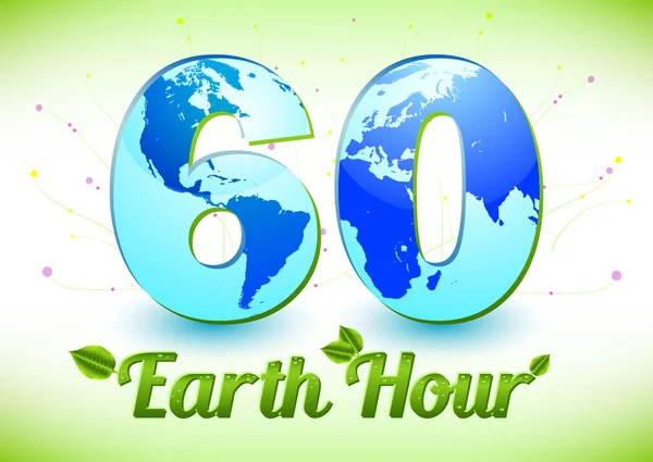 Campaña de hora de tierra imágenes de stock de arte vectorial ...