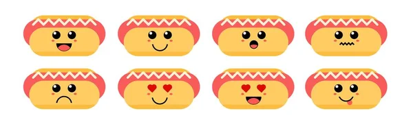 Emoticons are eating imágenes de stock de arte vectorial | Depositphotos