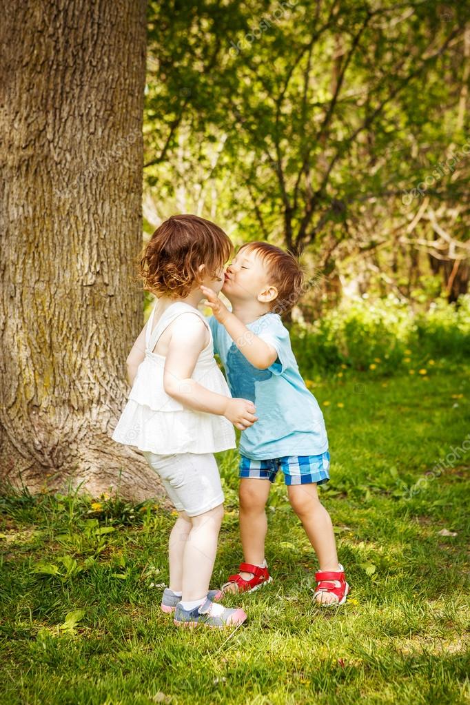 Children Hugging Each Other