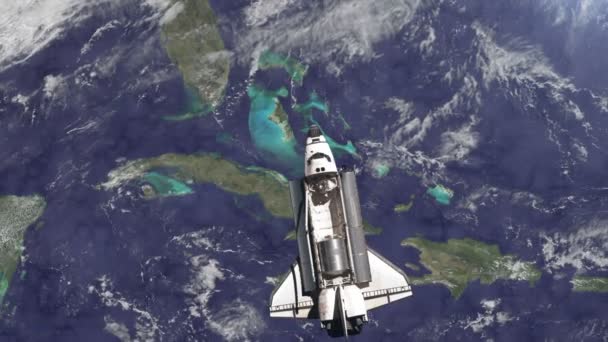 Space shuttle in the sky Stock Photo by ©fergregory 82284182