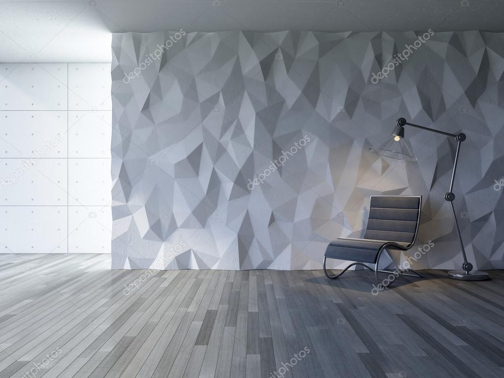 3Ds interior polygon wall — Stock Photo © Neode #90806332