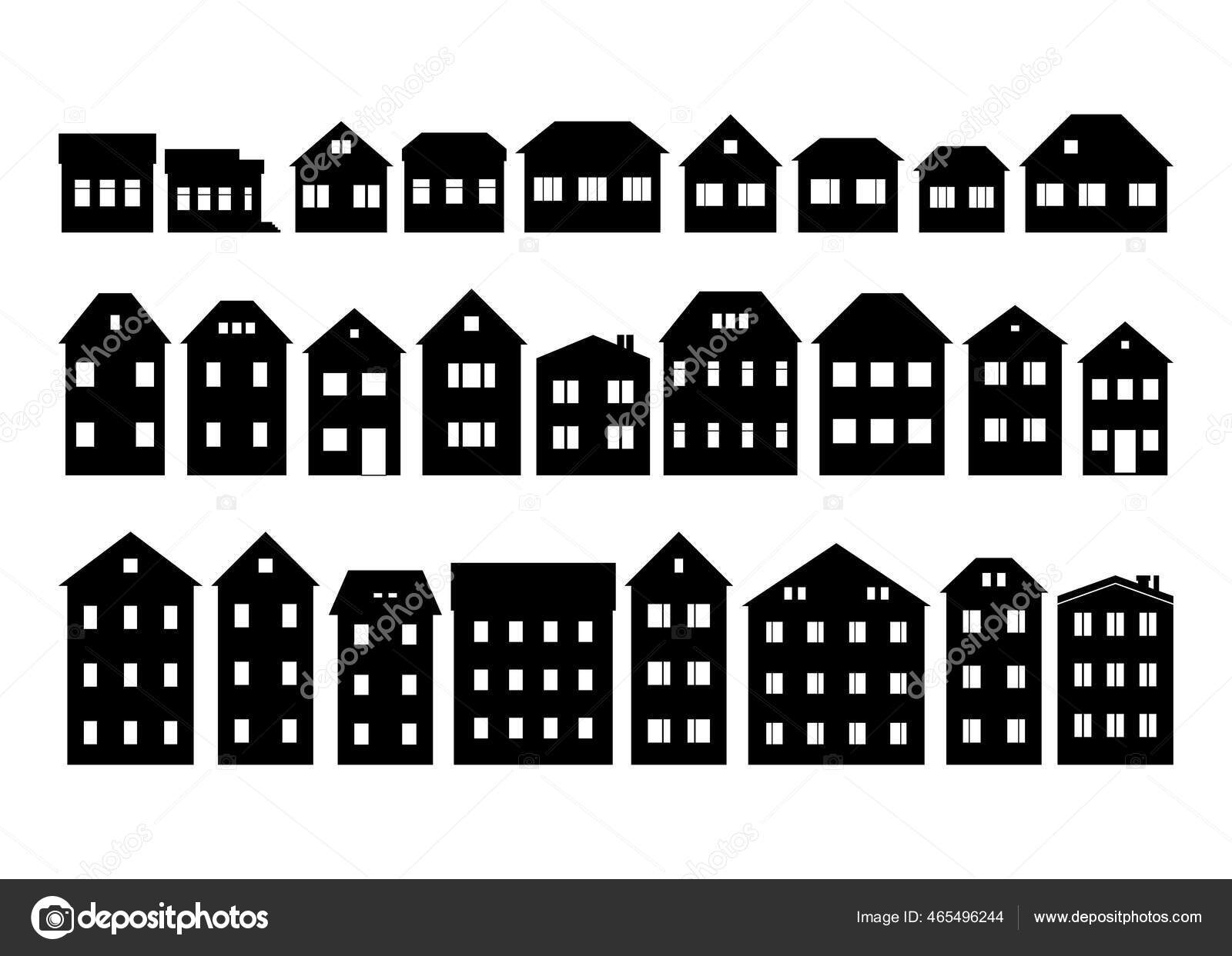 Apartment Clip Art Row