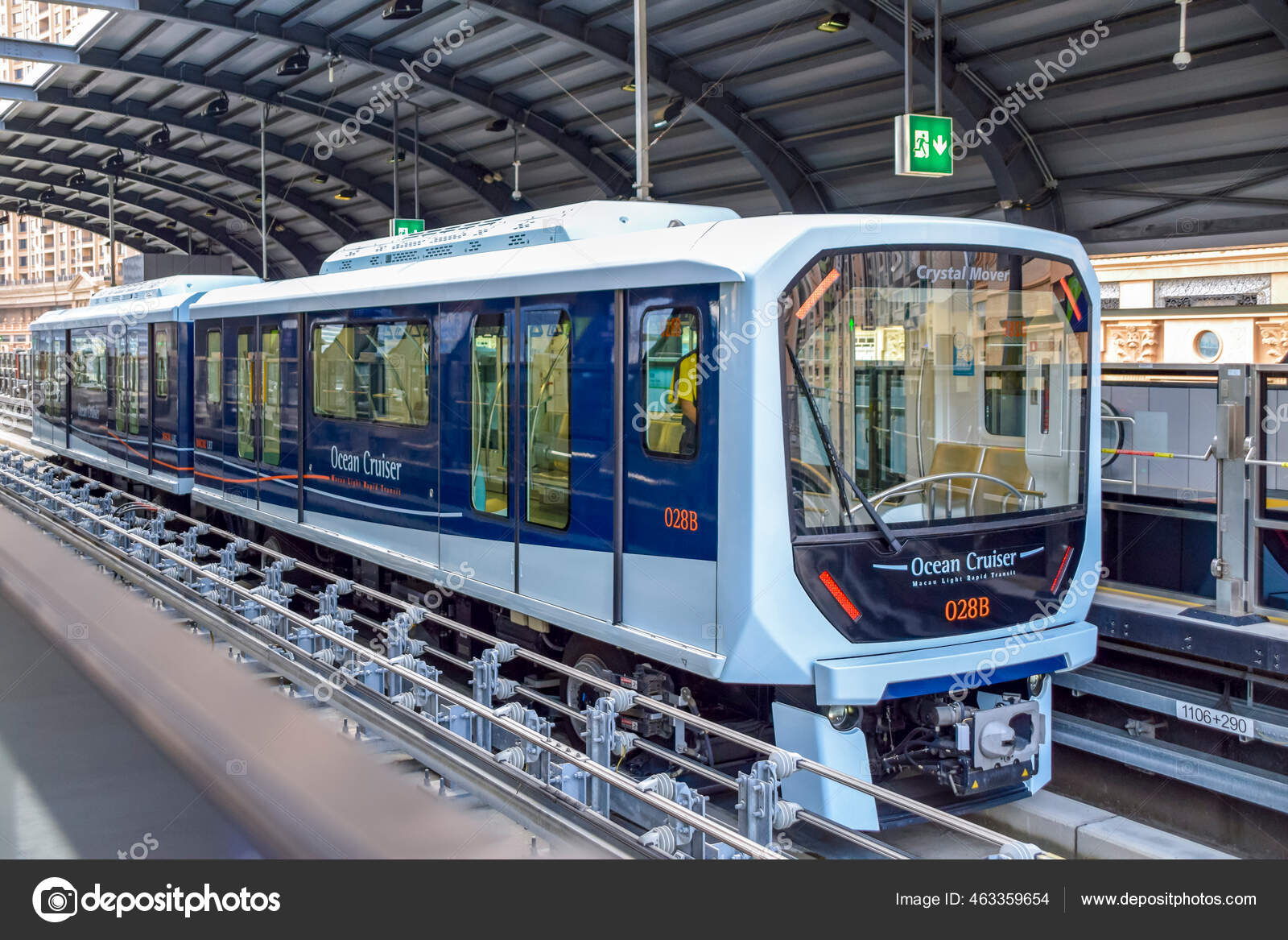 Macau April 2021 Macau Light Rapid Transit Mlrt Taipa Line – Stock ...