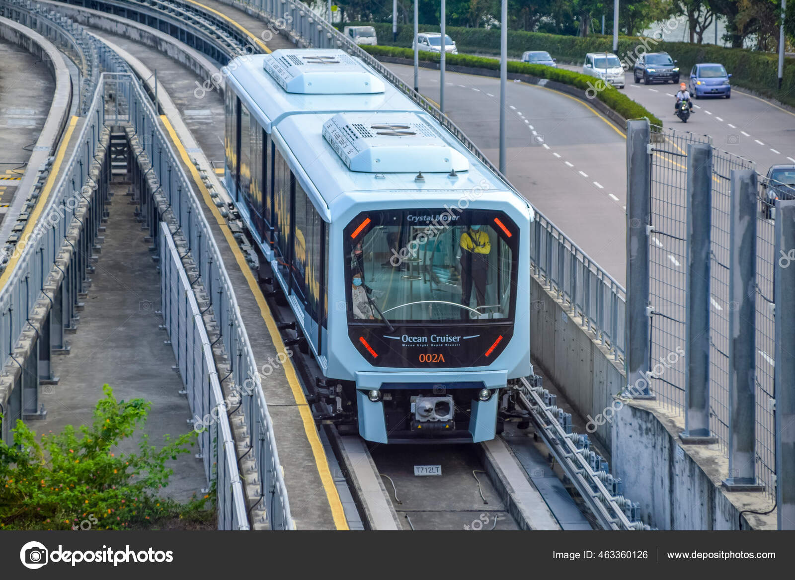 Macau April 2021 Macau Light Rapid Transit Mlrt Taipa Line – Stock ...