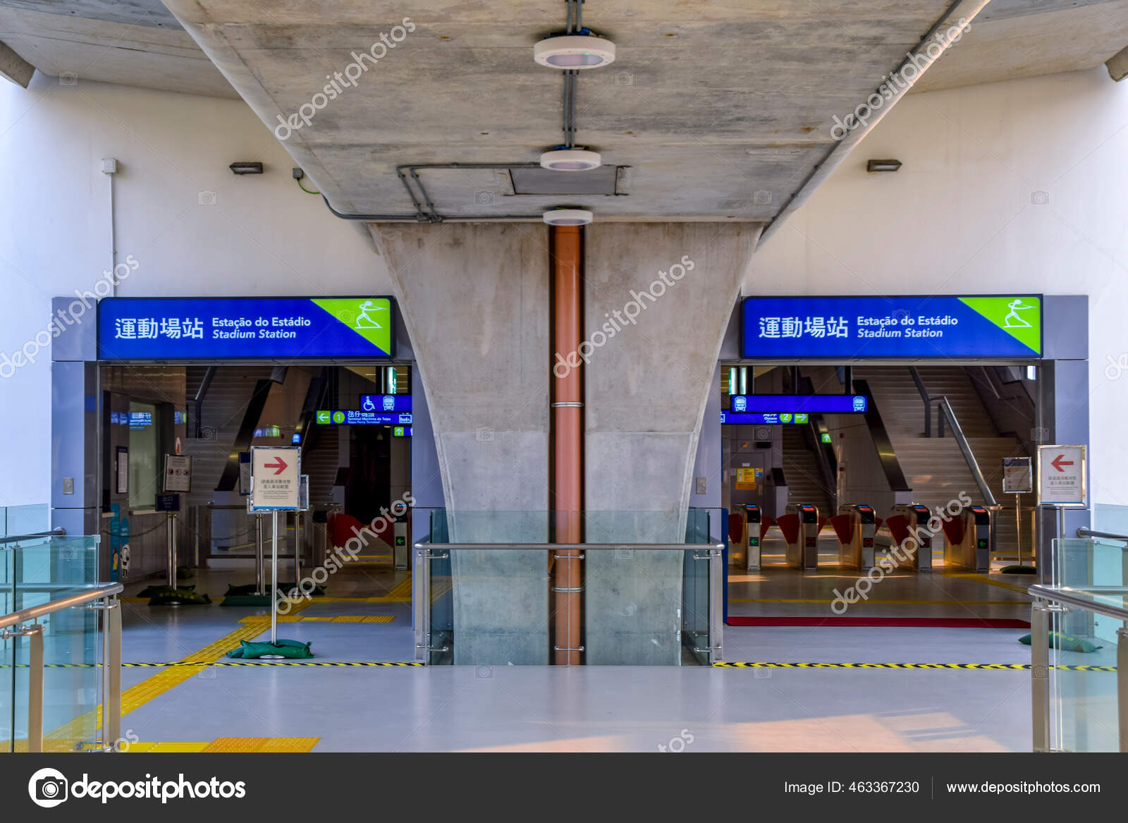 Macau April 2021 Macau Light Rapid Transit Mlrt Taipa Line – Stock ...