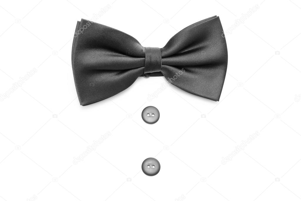 Black bow tie — Stock Photo © misumau #62675567