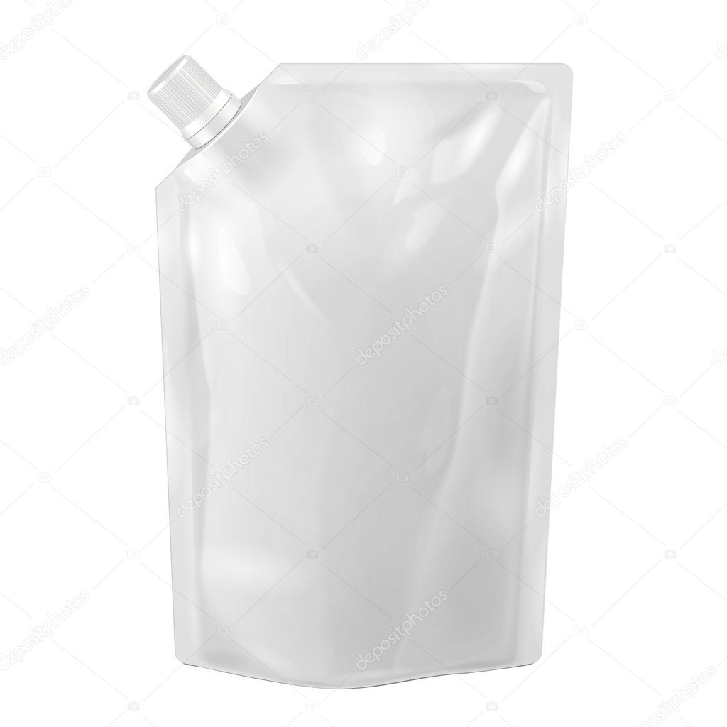 Blanco en blanco Doy-pack, Doypack Foil Food or Drink Bag Packaging ...