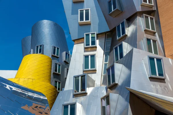 Ray and Maria Stata Center on the campus of MIT — Stock Photo ...