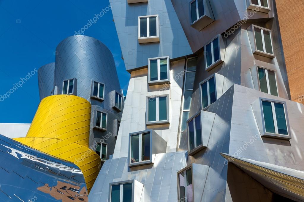 Ray and Maria Stata Center on the campus of MIT — Stock Photo ...
