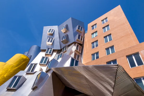 Ray and Maria Stata Center on the campus of MIT — Stock Photo ...