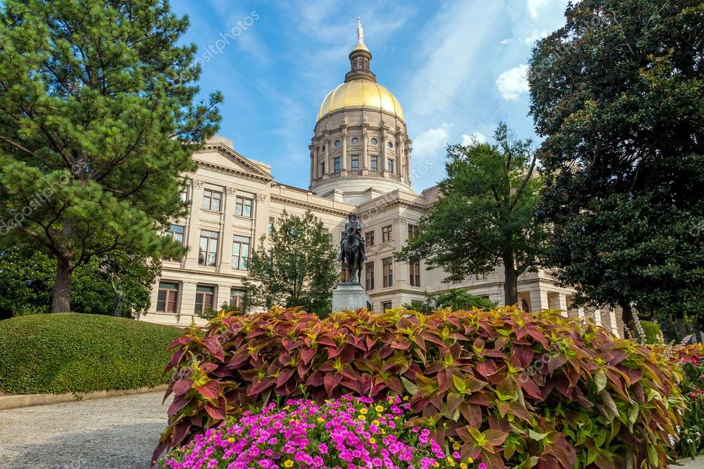 Georgia State Capitol Building in Atlanta, Georgia Stock Photo by ...